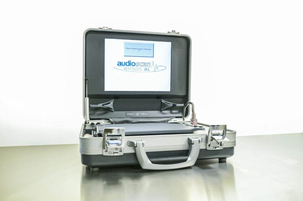 Audioscan RM500SL - Portable Hearing Aid Programming Verification System - Pinnacle Medical ...