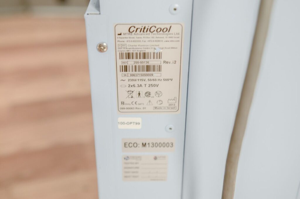 MTRE Advanced Technologies Criticool Thermal Regulation System 200 ...