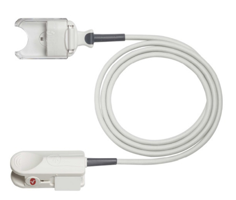 New Masimo Set LNCS DCI SpO2 Adult Reusable Finger Clip Sensor 2501 ...