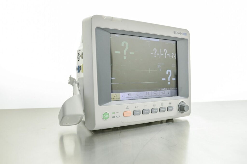 Edan iM50 Vital Sign Monitor - 3/5-lead ECG, NiBP, SpO2, Temperature ...