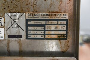 Getinge 8668 Washer Disinfector 86 Series S-8668-1 Free Freight ...