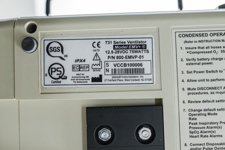 Impact Uni-vent EMV+ 731 Series Masimo EMV Plus - Pinnacle Medical ...