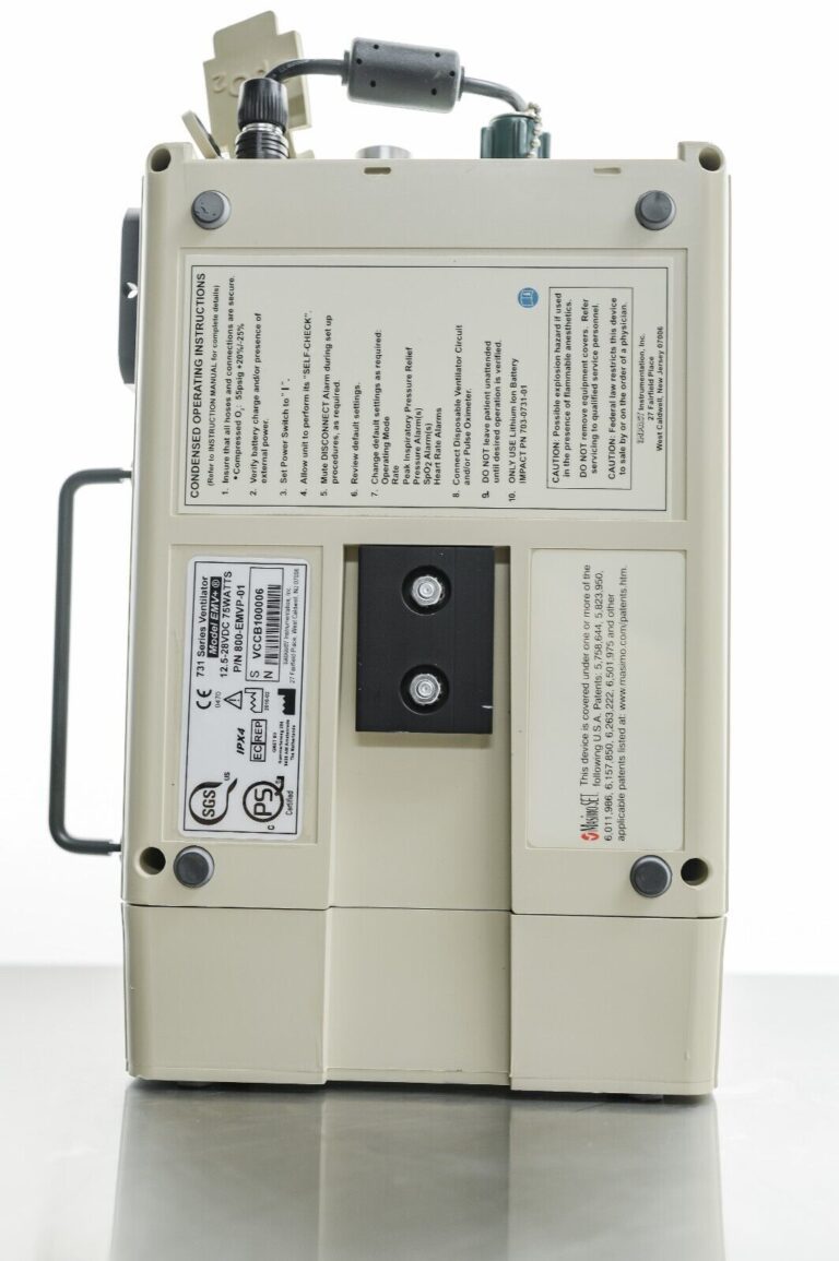 Impact Uni-vent EMV+ 731 Series Masimo EMV Plus - Pinnacle Medical ...