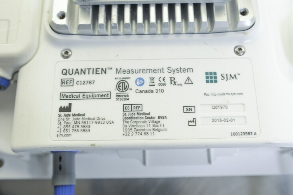 St. Jude Medical Abbott Quantien C12787 w/ PressureWire Interface ...