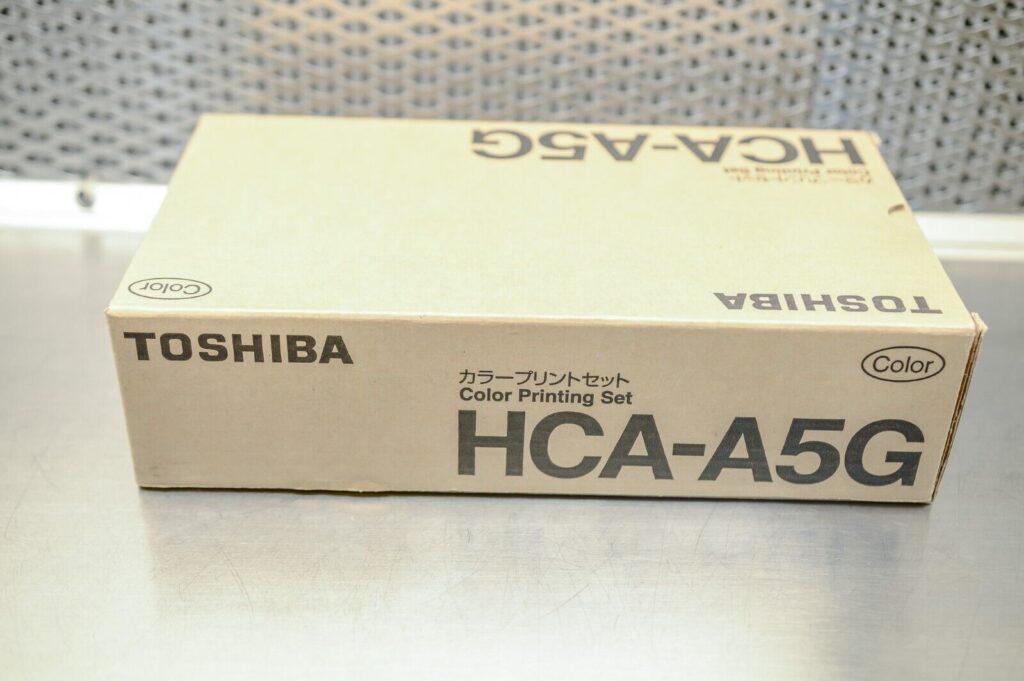 New Toshiba HCA-A5G Color Printing Set Ink Film Cassette and Print ...