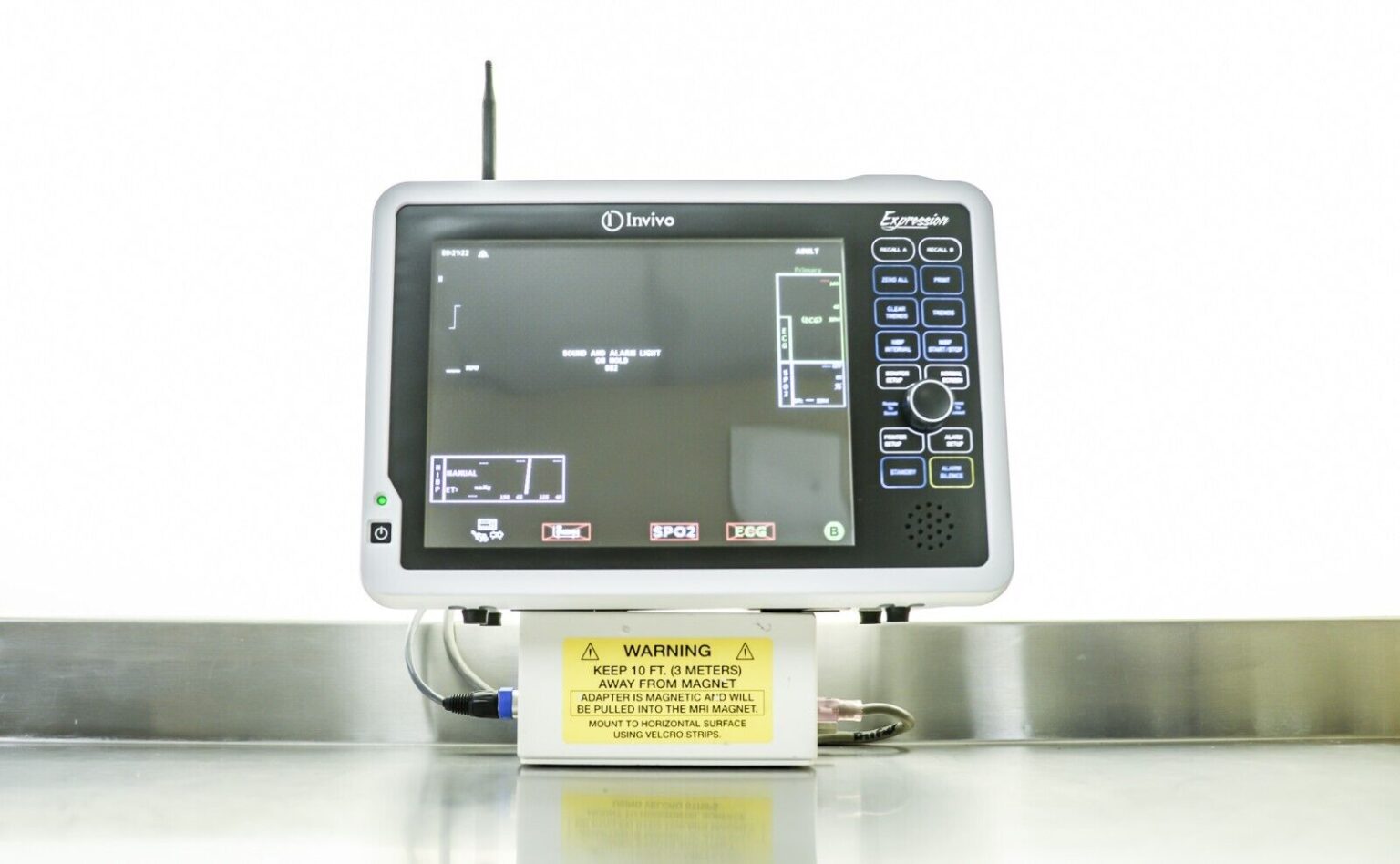 Philips Invivo Expression MRI DCU Patient Monitor Model 865214 With Power Supply - Pinnacle ...