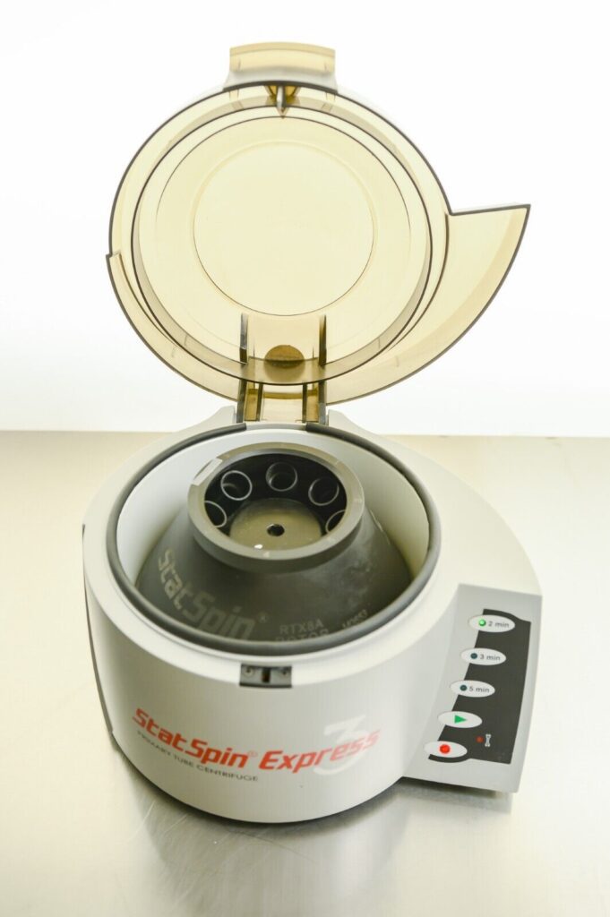 StatSpin Express 3 Iris Primary Tube Centrifuge M502-22 + RTX8A Rotor ...