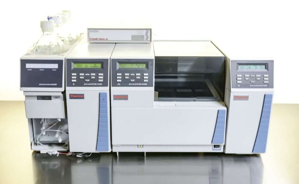 Thermo Scientific Spectra System HPLC AS3000 Autosampler UV1000 P4000 ...