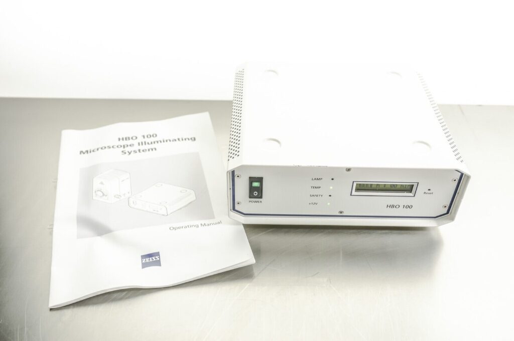 Zeiss Microscope HBO 100 Fluorescence Mercury Lamp Power Supply 432604 ...