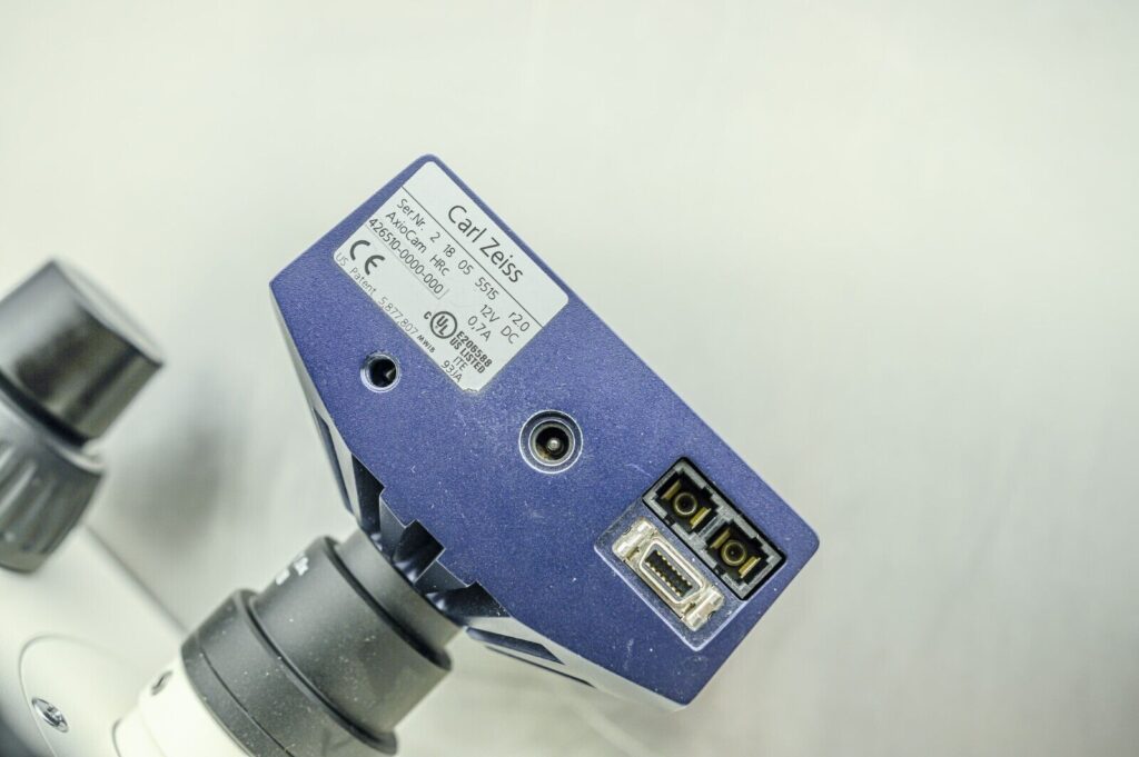 Carl Zeiss Axiovert 200M w/ HBO 100, AxioCam HRC, PLAN APOCHROMAT, EC ...