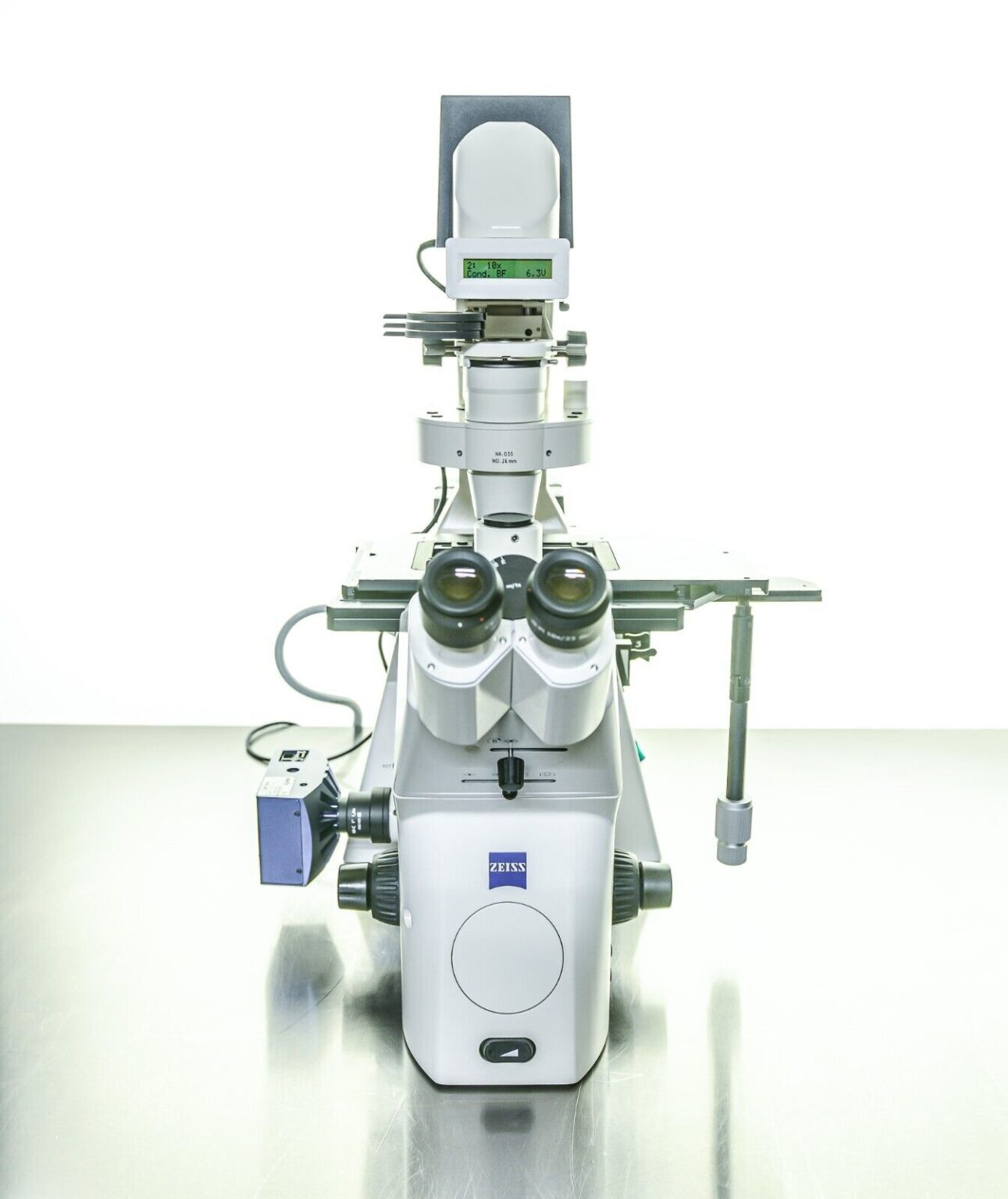 Carl Zeiss Axiovert 200M w/ HBO 100, AxioCam HRC, PLAN APOCHROMAT, EC ...