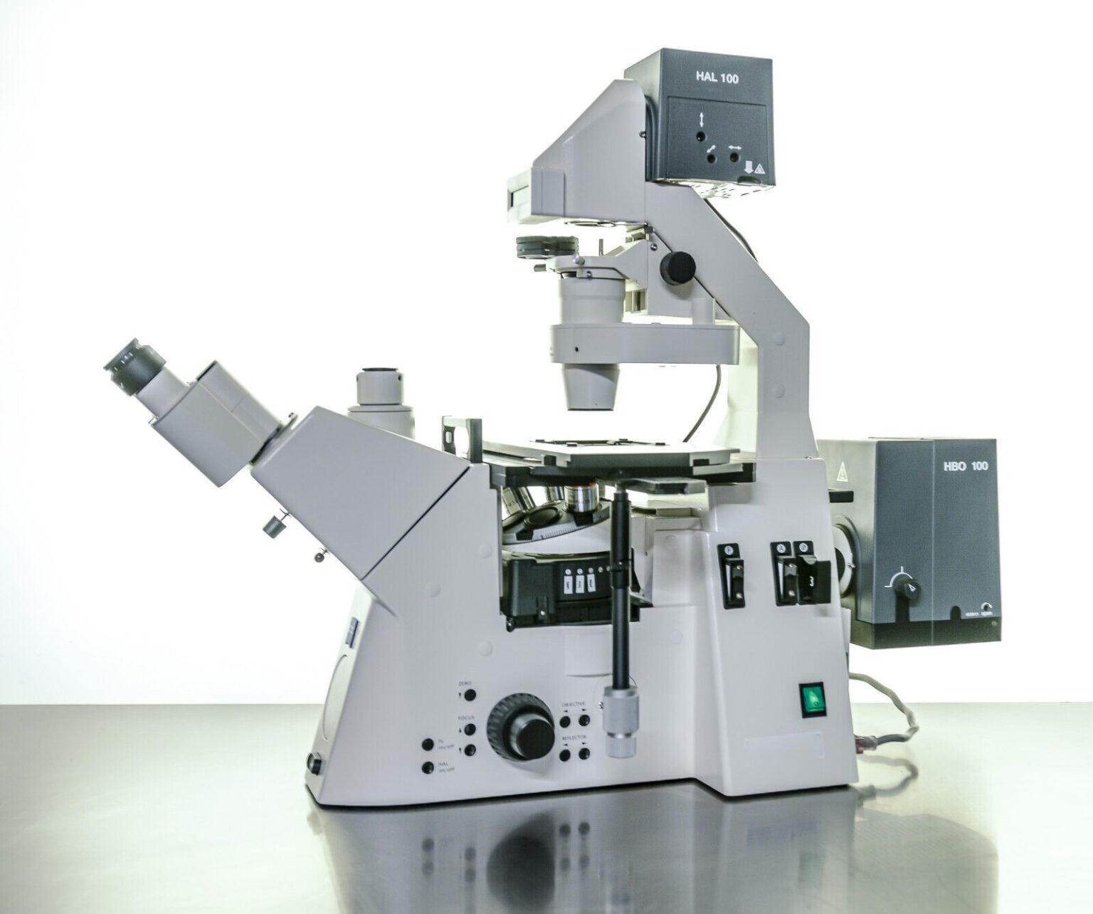 Carl Zeiss Axiovert 200M w/ HBO 100, AxioCam HRC, PLAN APOCHROMAT, EC ...