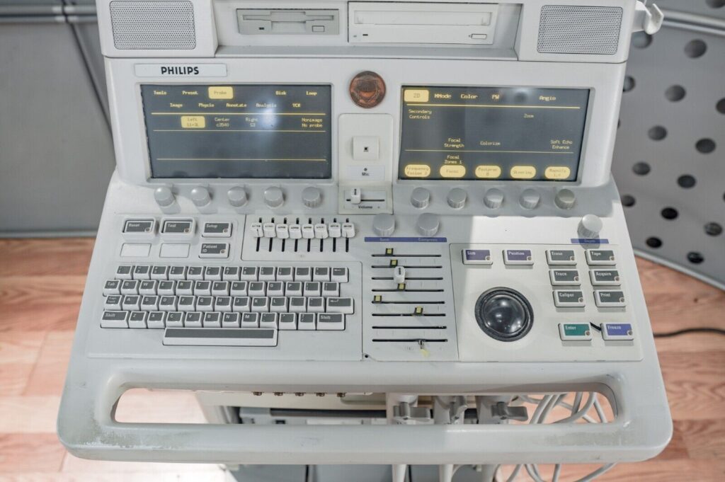 Philips Sonos 5500 M2424A Ultrasound System w/ 11-3L, c3540 & s3 ...